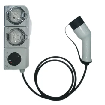 Two-way Charger Electric Cars Extension Socket Power Strip Adaptateur ...