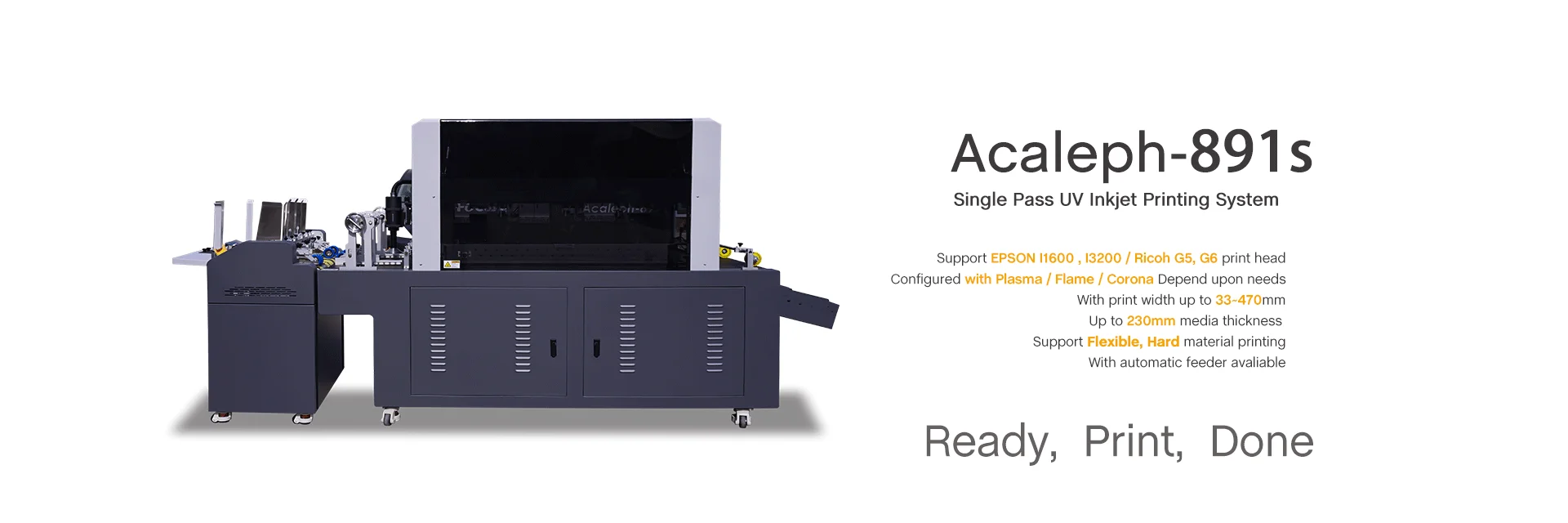 One Single Pass Digital Packaging Printer With Feeder Non Woven Bag ...