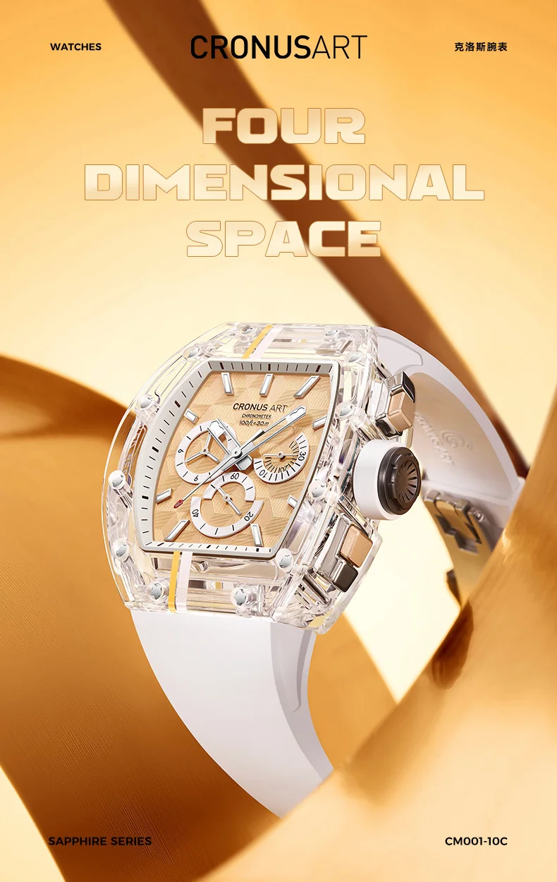 2025 Luxury Men's Sapphire Mechanical Watch High Quality for Parties ...