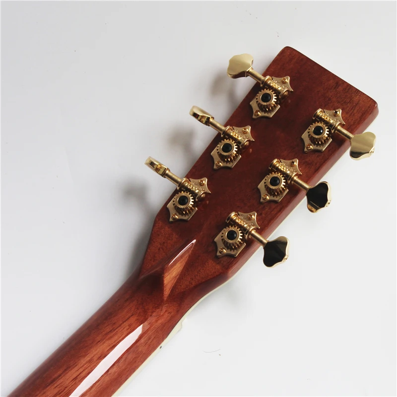 Handmade OM Style 40 Inch Acoustic Guitar with Rosewood