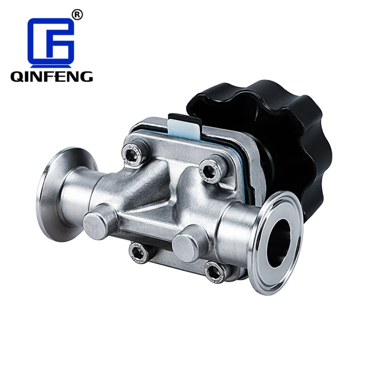 Sanitary Stainless Steel 316 Gemu Manual Tri Clamp Double Diaphragm ...