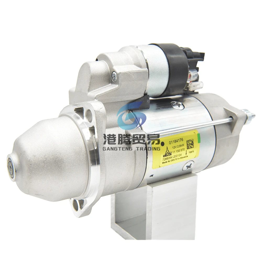 Starter Motor For Khd 12v 9t 2.6kw.01184176.11132570.01182382.01183599 ...