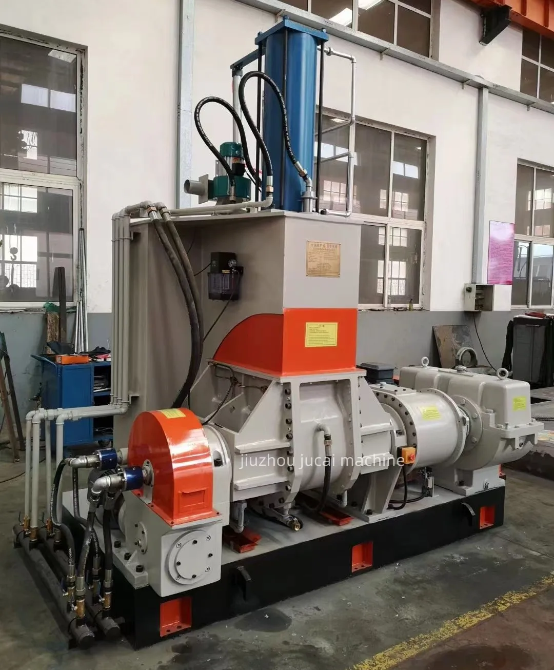 110 Liter Production Rubber Kneader Mixer Plastic Banbury Internal ...