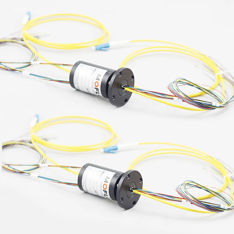 Moflon Optical Fiber Rotary Joints Fiber Slip Ring - Buy Slip Ring ...