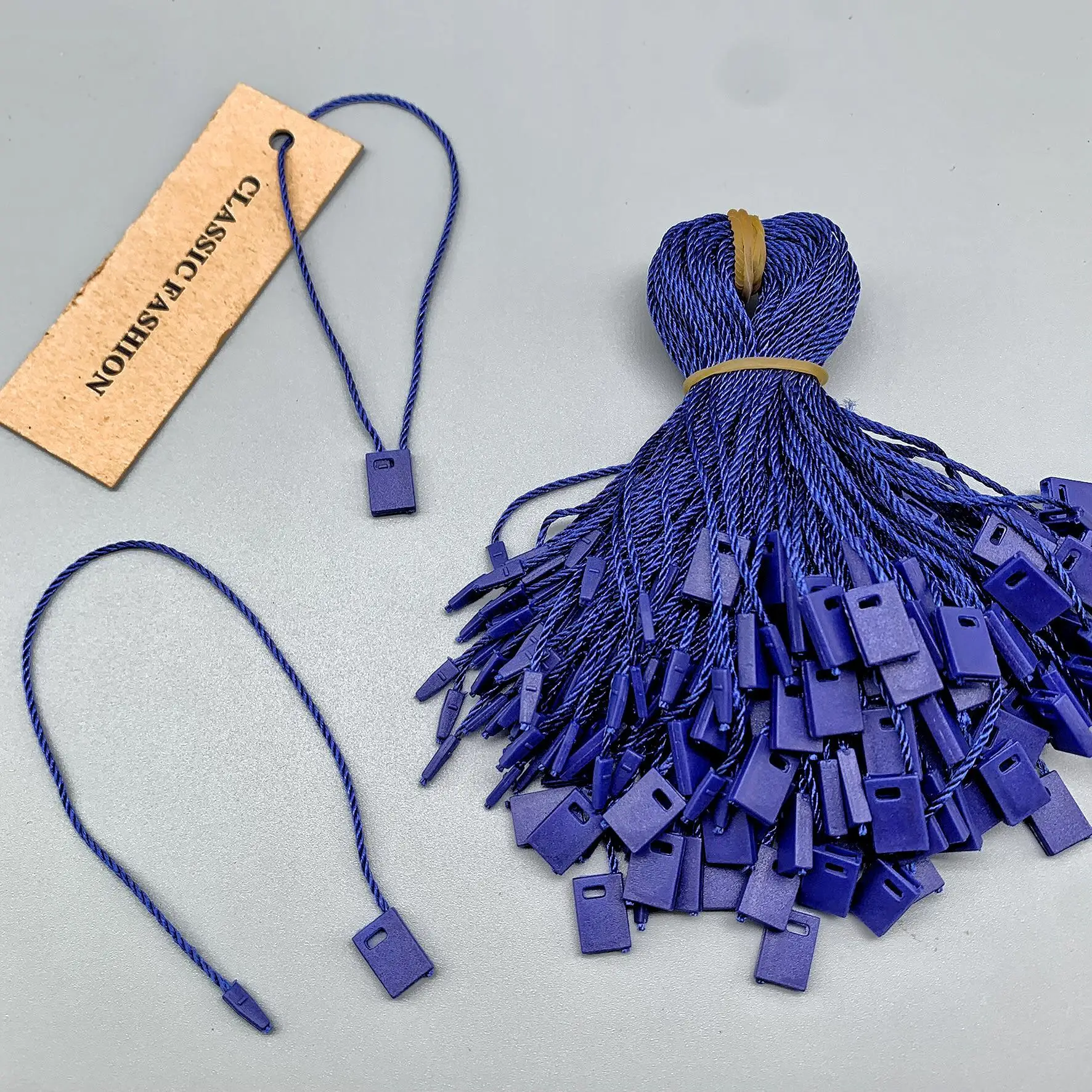 Manufacturers Low Price Swing Tag Custom Clothing Sealing String Label ...