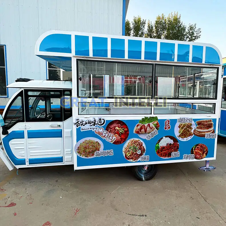 Drivable Food Truck - Outdoor Kitchen & Restaurant Car