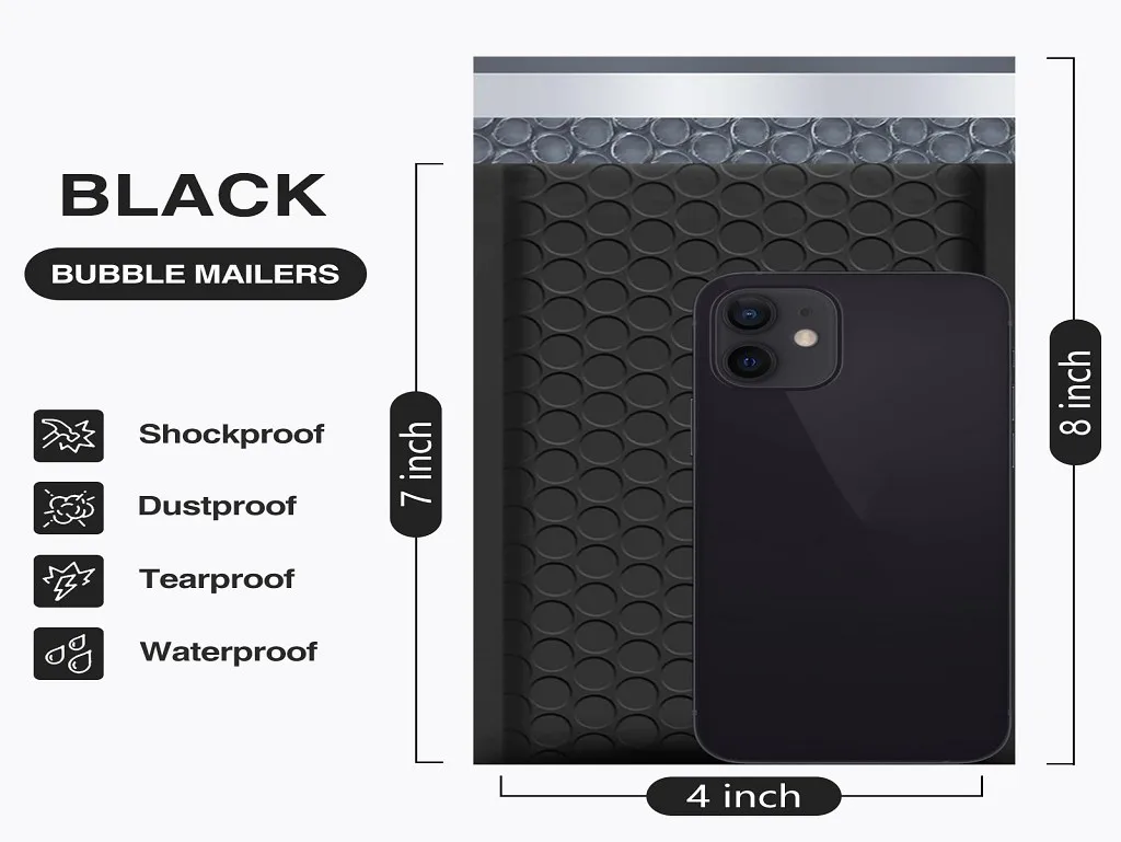 Customized Poly Bubble Mailers - Shockproof & Padded Envelopes