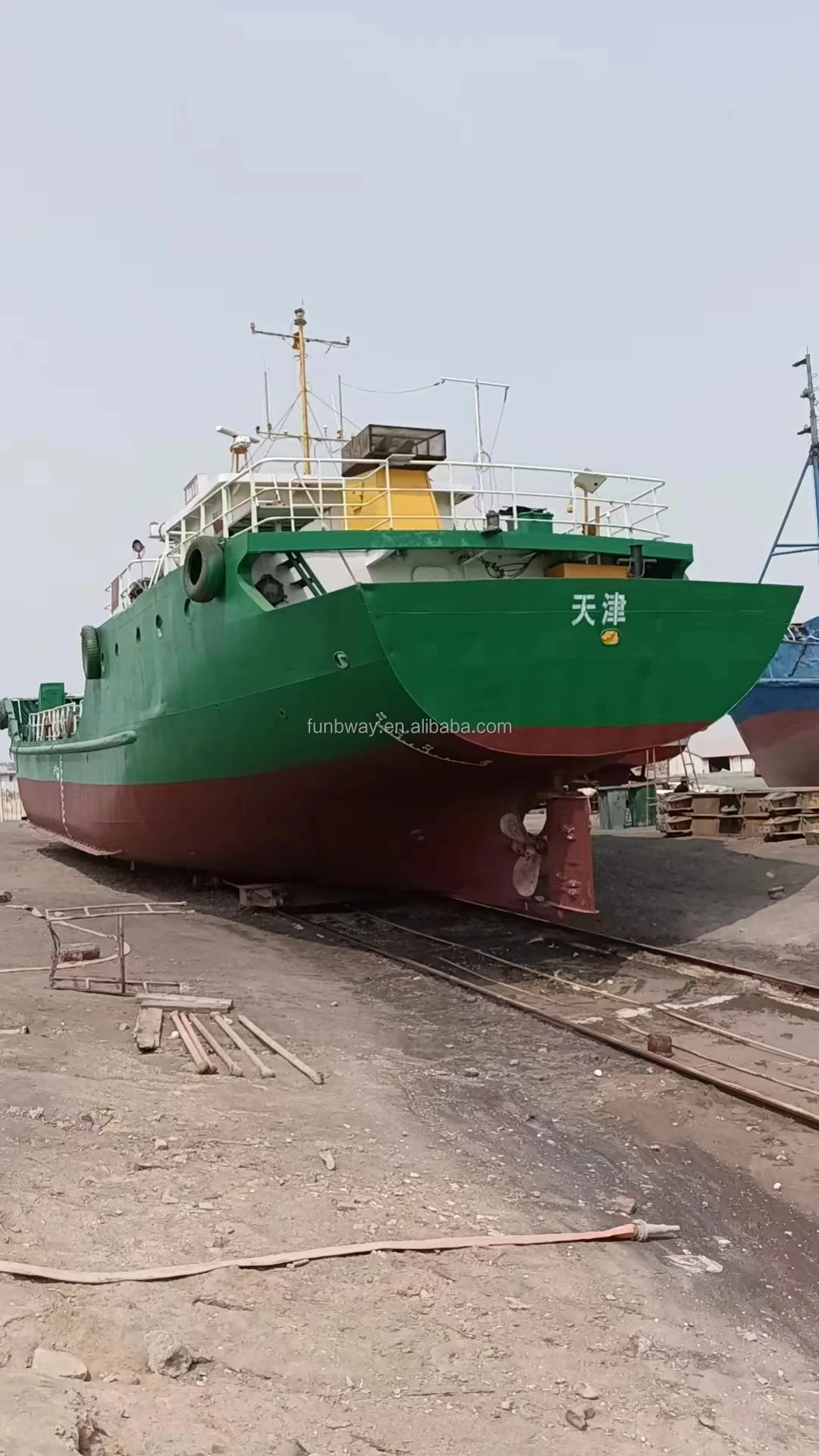 Chinese Sell Shipyards Double Hull Design Second-Hand 200T Oil Tanker