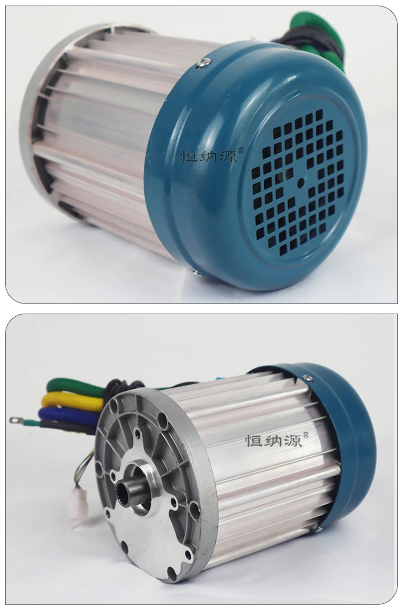 60-72V High Power Brushless Motor - 3000W for Electric Vehicles