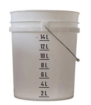 Translucent High-density Polyethylene Temperatures Up To 180f 5 Gallon ...