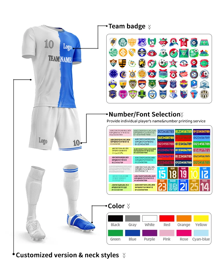 Luson New Soccer Training Kit Club Soccer Jersey Original Quality For Team And Club Football ...