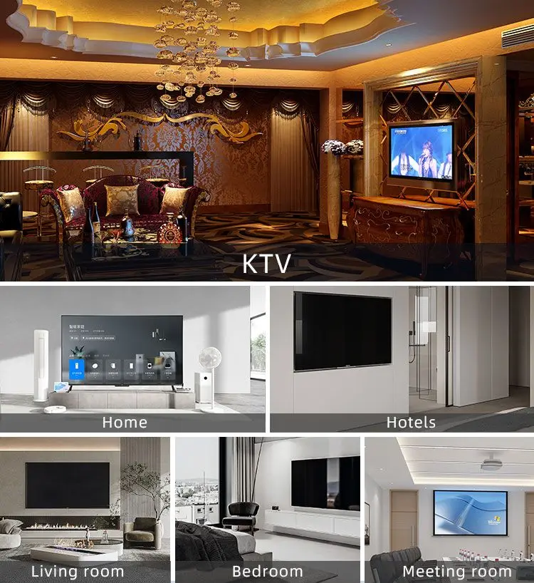 Mtve 65 Inches Smart Tv 4k Screen Ultra Hd Led Android Wifi Television ...