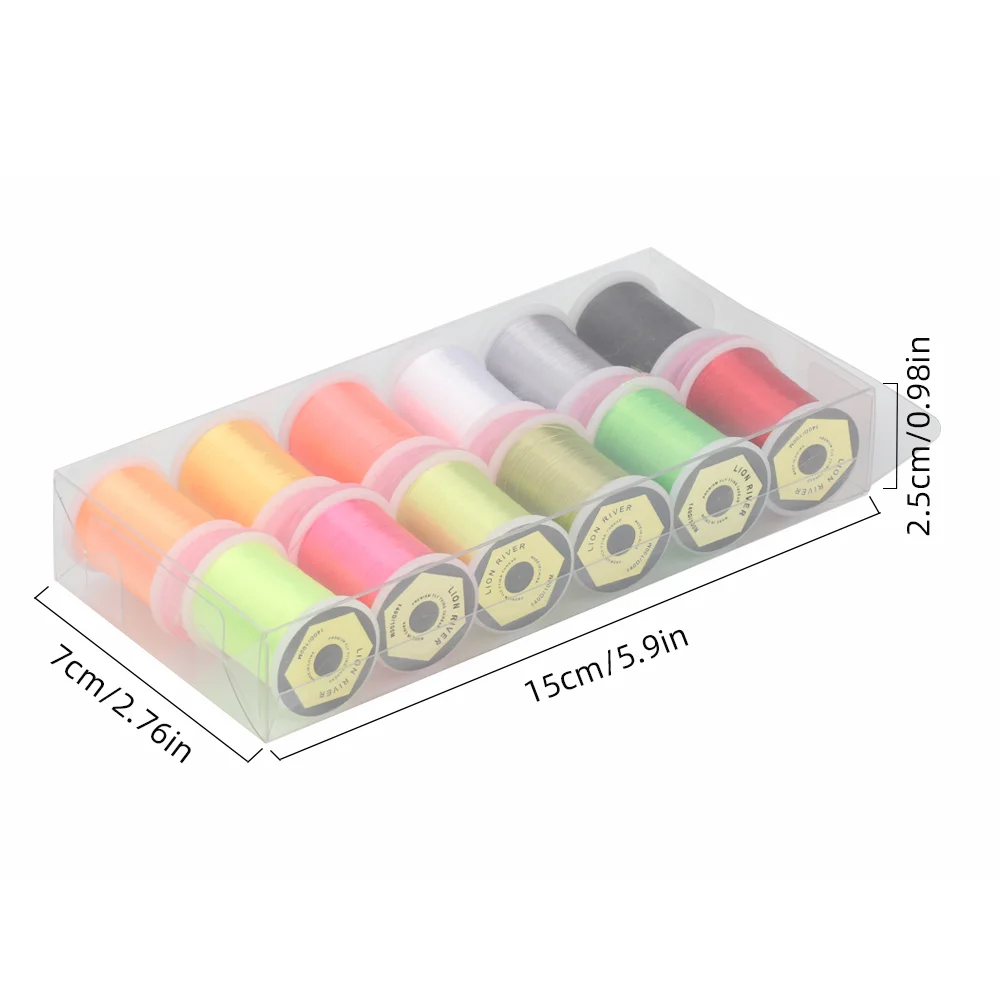 140D Fly Tying Threads - Versatile and Durable Fishing Material