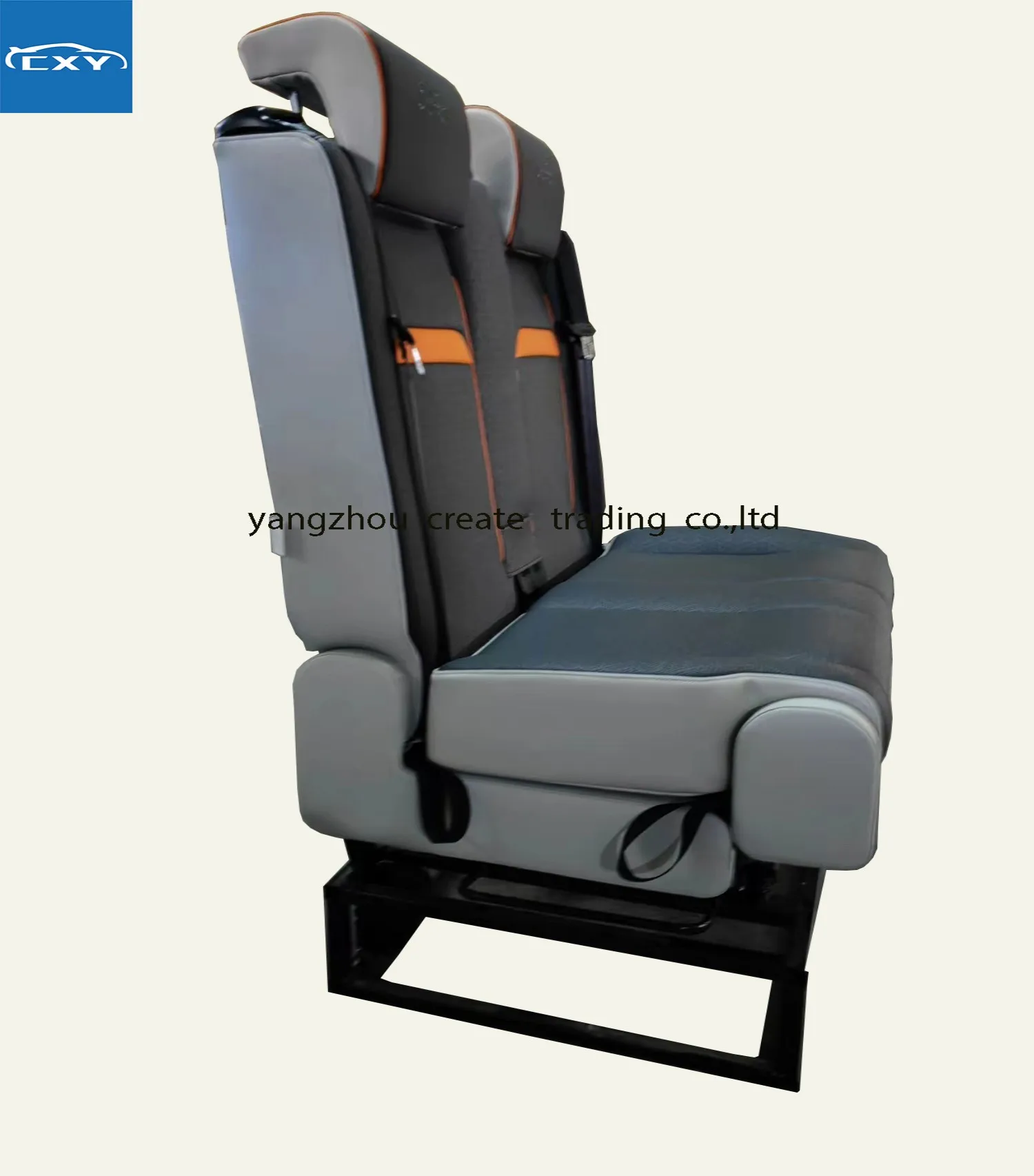 Foldable Leather Car Seat with Electric Control for Caravan Motorhome ...