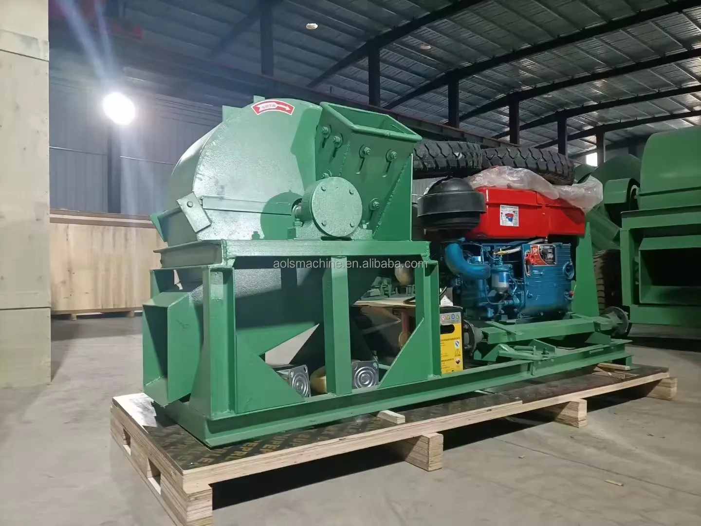 Multifunctional Wood Grinder Sawdust Machine Waste Log Crusher Grinding ...