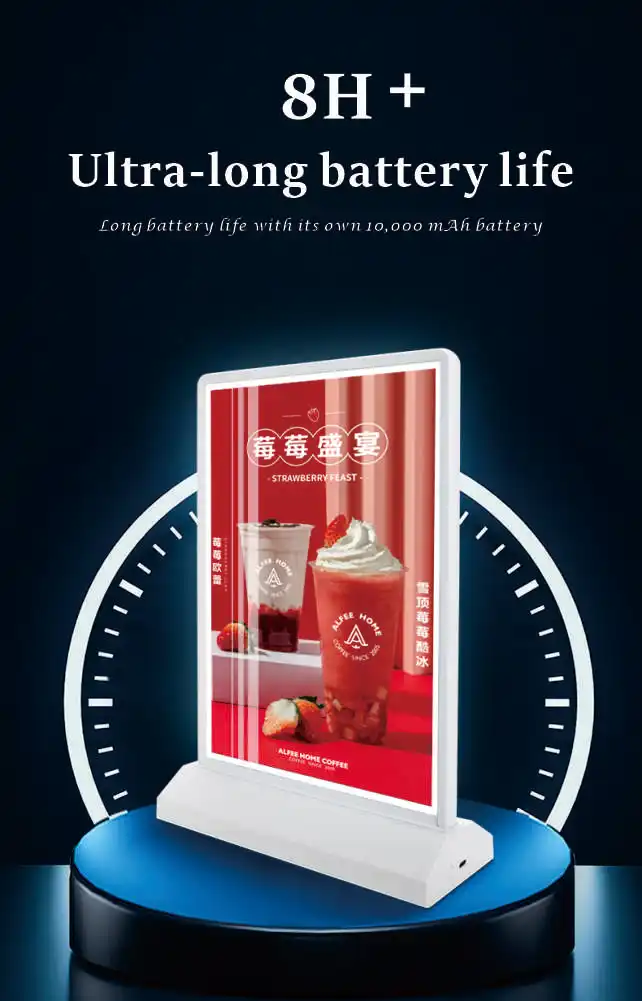 Desktop Light Box Acrylic Flashing Led Light Table Rectangular ...