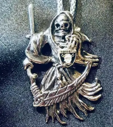 Customized Oakland Raiders Necklace Metal Cool Enamel Charm Pendant For ...