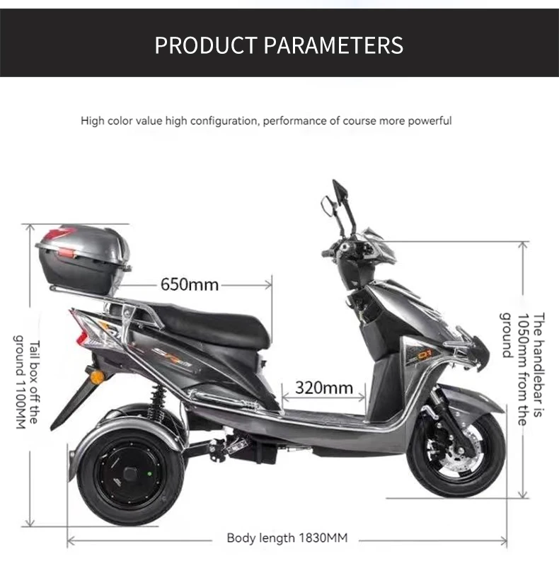 Powerful Motor Customized Passenger 3 Wheel Motor Tricycles In China ...