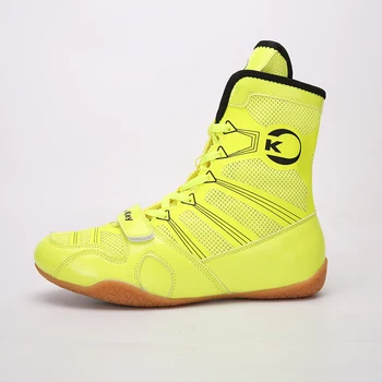 Custom High Top Training Boxing Boots Oem New Professional Boxing Shoes ...
