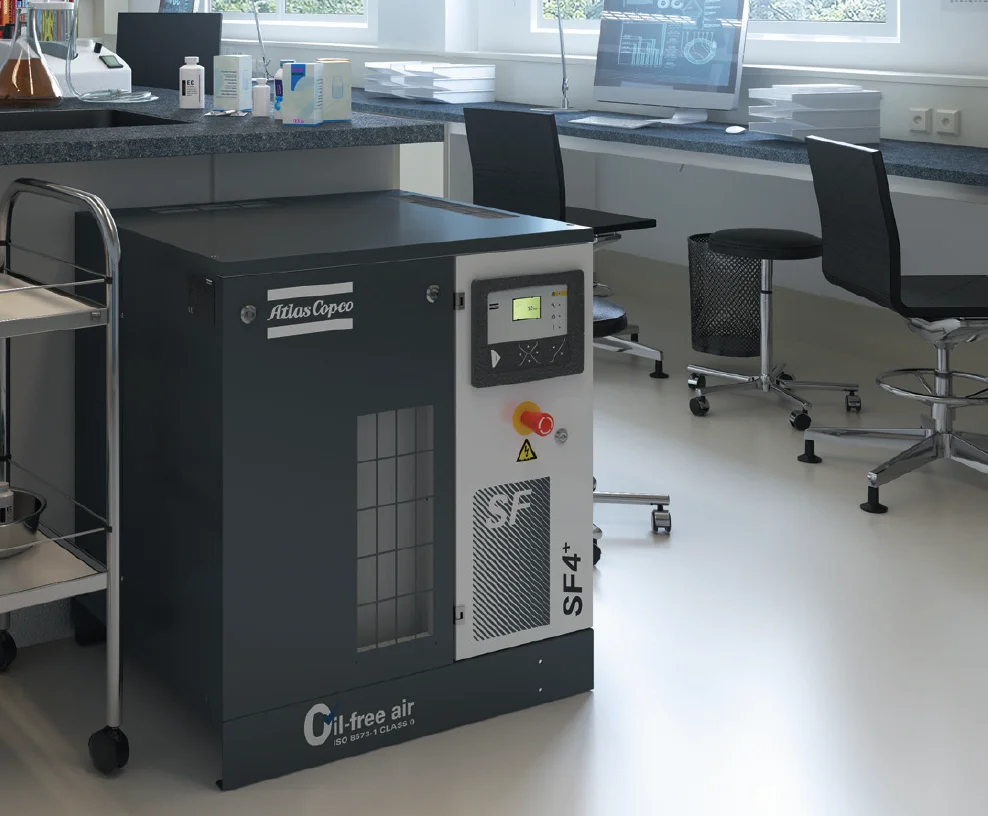 Atlas Copco Sf4 Compressor - Buy Atlas Copco Oil Free Scroll Air ...