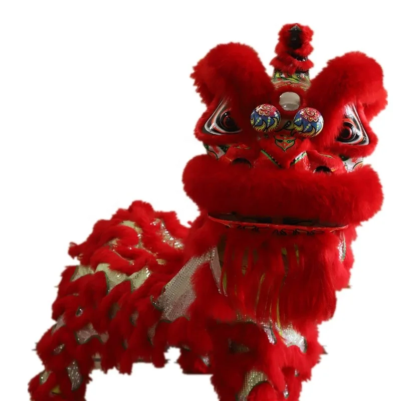 QUTENG Chinese New Year Dance lion Folk lion Dance lion Dance Costume ...