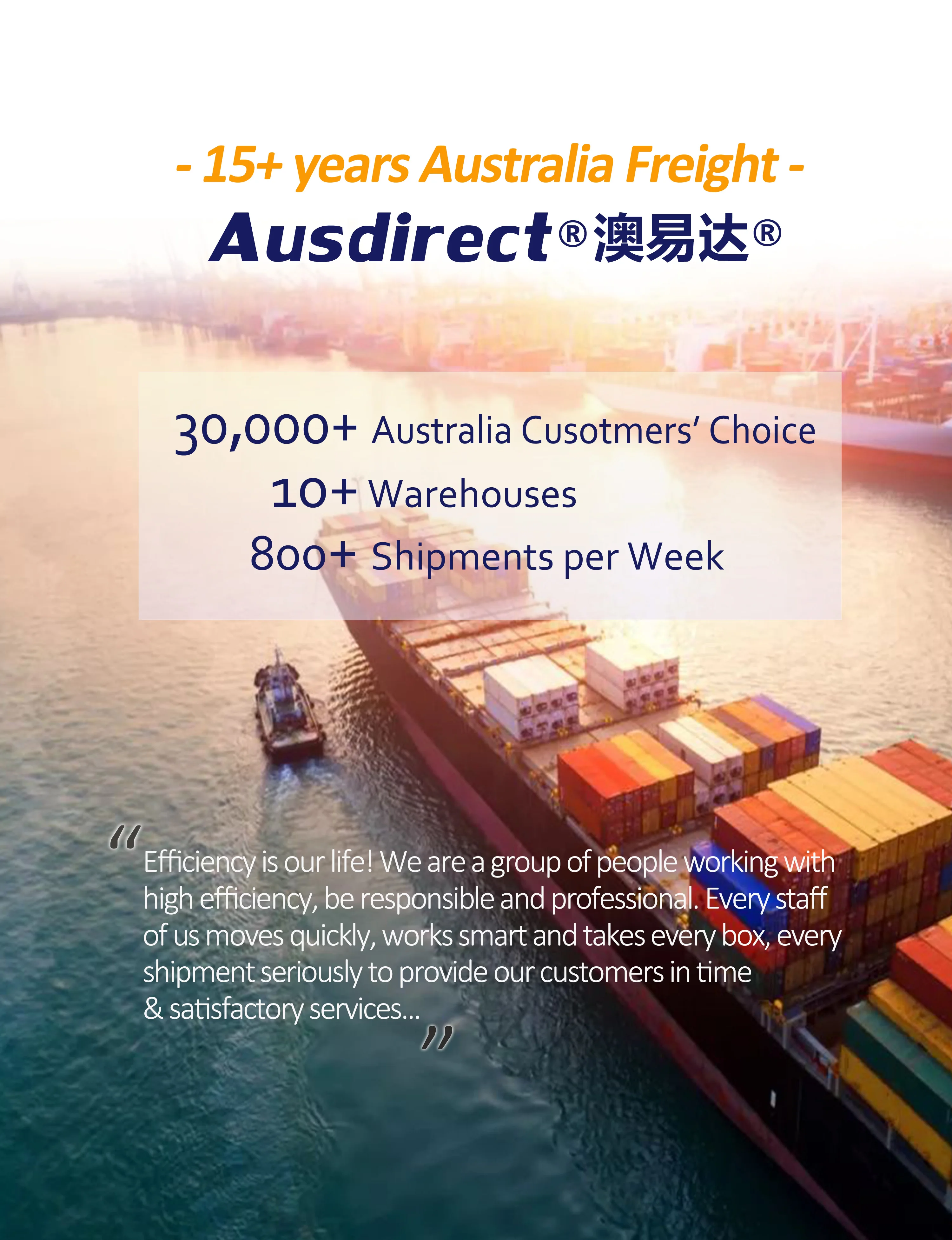 Ausdirect Leading Amazon FBA Australia Freight Forwarder From China to ...