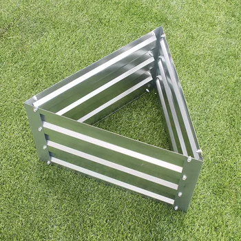Triangle Kit Corrugated Modular Planting Raise Wholesale Flower Box ...