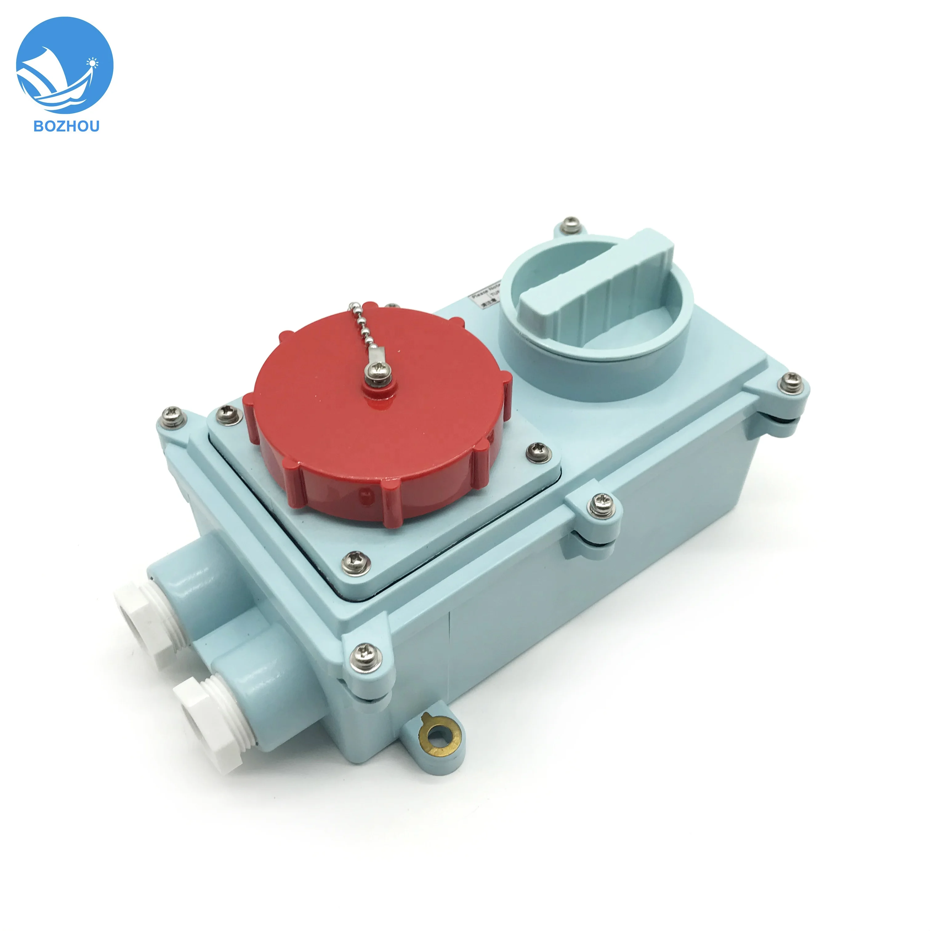 Marine IP56 20A Waterproof Receptacle 3P+E Plug Socket Connector Box ...