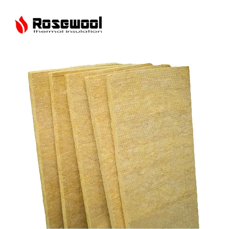 150kgm3 Density Rock Wool Insulation Board 25-150mm Thickness From 30 ...