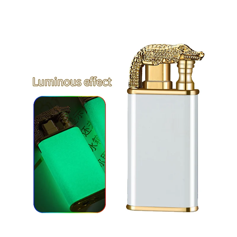 Jiaxin Newest Creativity Dragon/crocodile/dolphin Model Double Flame ...