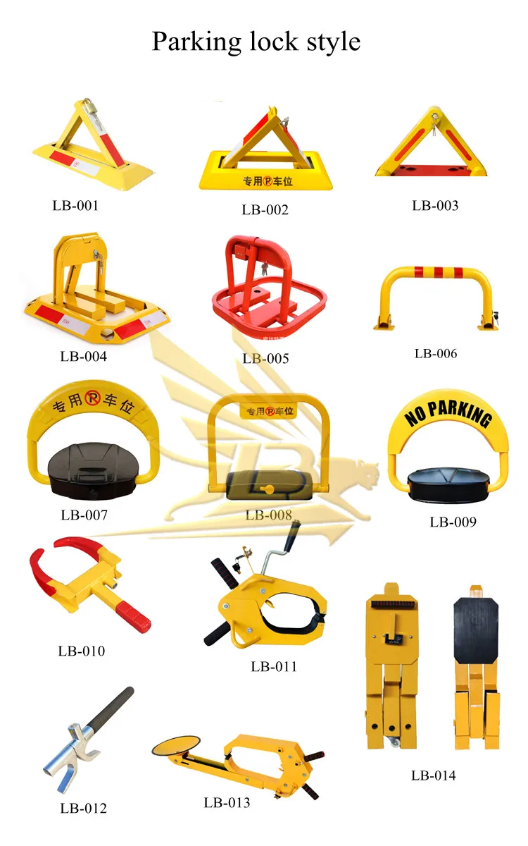 Car Parking Space Lock Carport Wireless Automatic Remote Control ...