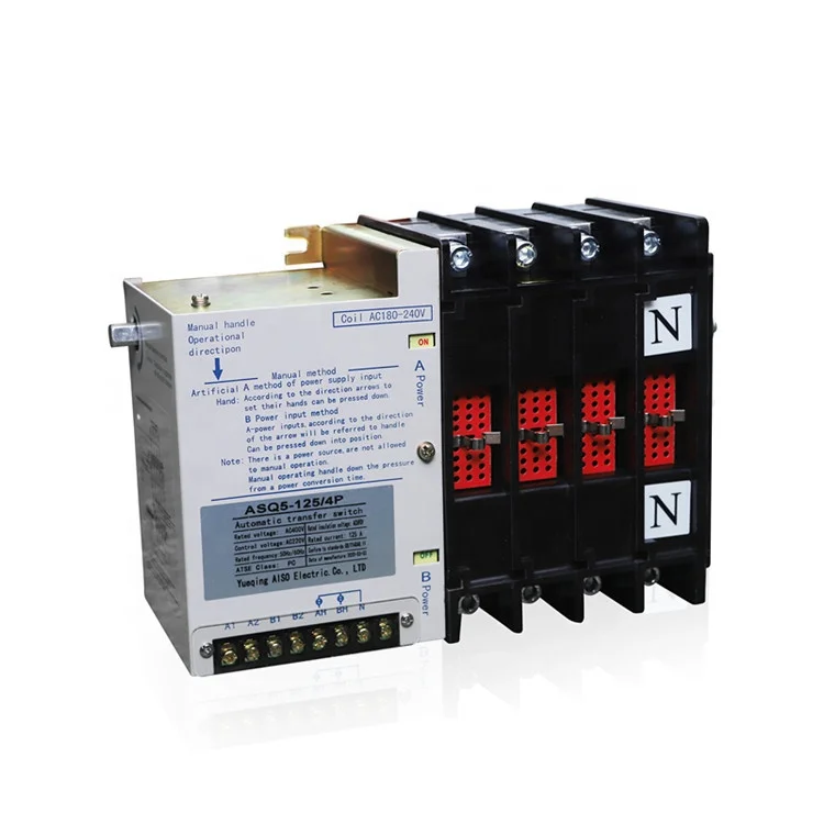Alibaba.com: CN AISO ASQ-160/4P Automatic Transfer Switch, 160A, 4 Pole ...