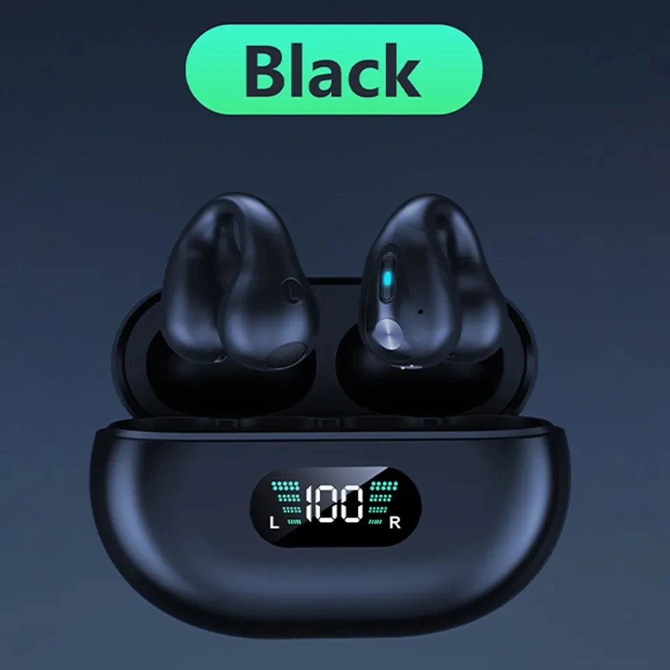New Noise Cancelling TWS Smart Earbuds In-Ear Sports Earhooks Touch ...