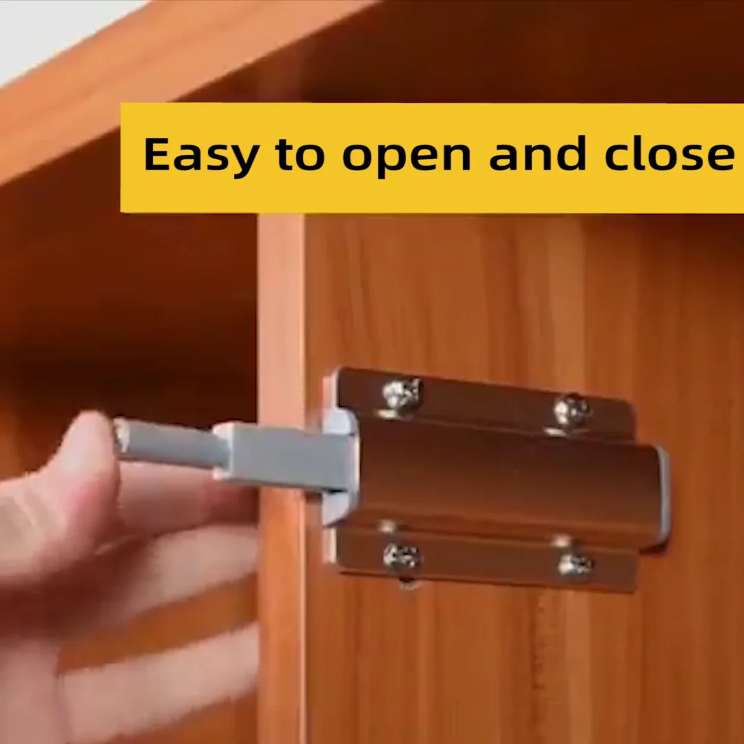 Furniture Aluminum Buffer Touch Rebounder Cabinet Door Touch Latch ...