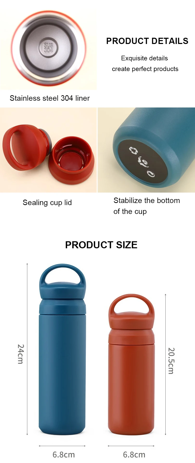 Wholesale Vacuum Flasks & Thermoses Stainless Steel Coffee Travel Mug ...