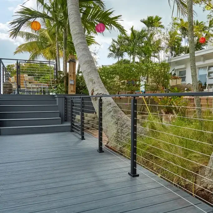 Cbmmart Custom Post Cable Railing Balcony Balustrade Stair Railings ...