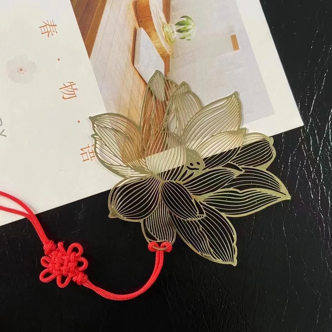 Best Metal Diy Bookmarks Exquisite Metal Bookmarks Carving Brass Gift ...