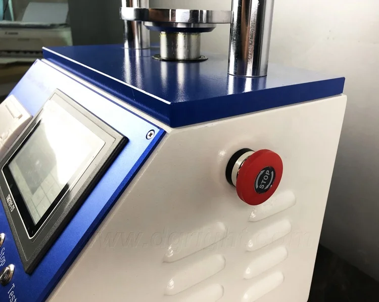 Micro Computer Ring Crush Compressive Strength Tester For Rct /ect ...