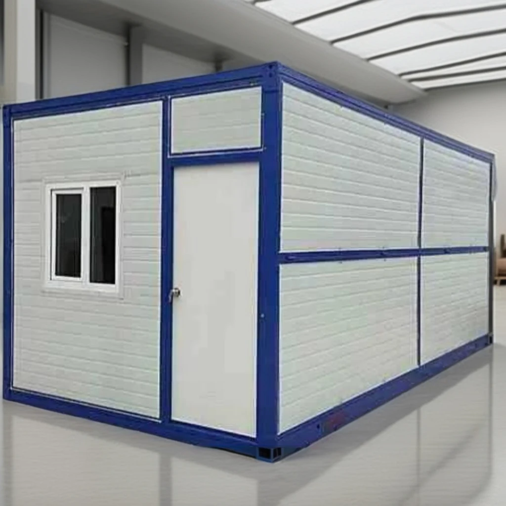 20ft Steel Sandwich Panel Prefabricated Office Container House for ...