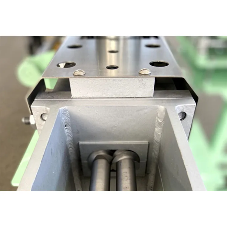 Patent Design Clamshell Barrel Co-rotating Twin Double Screw ...