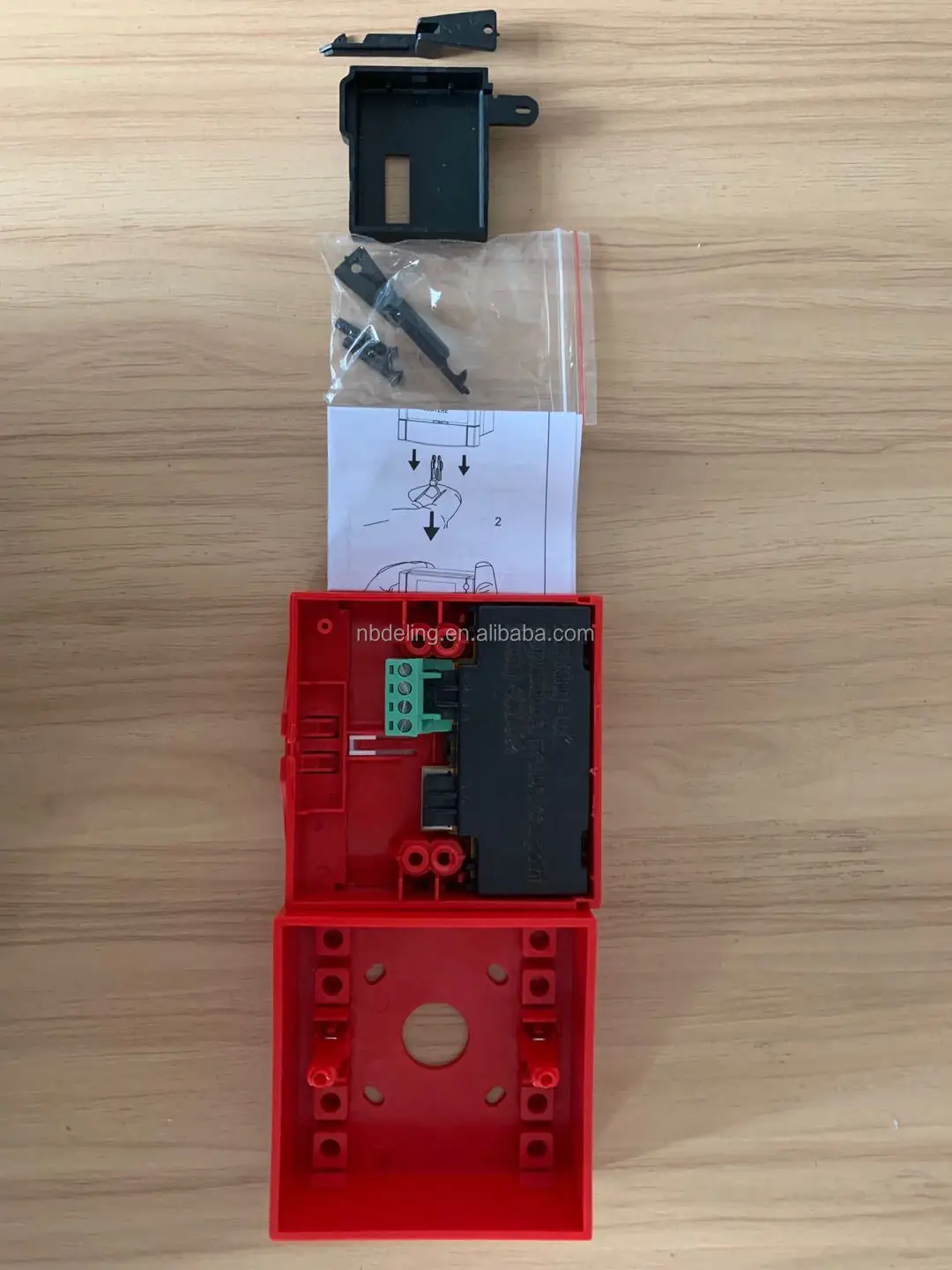 Resettable Manual Call Point With Led Light For Fire Alarm System - Buy ...