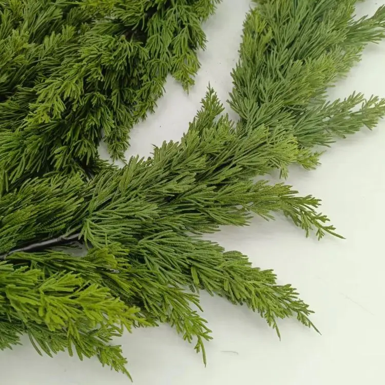 9 FT Real Touch Cypress Garland - Perfect for Holiday Decor