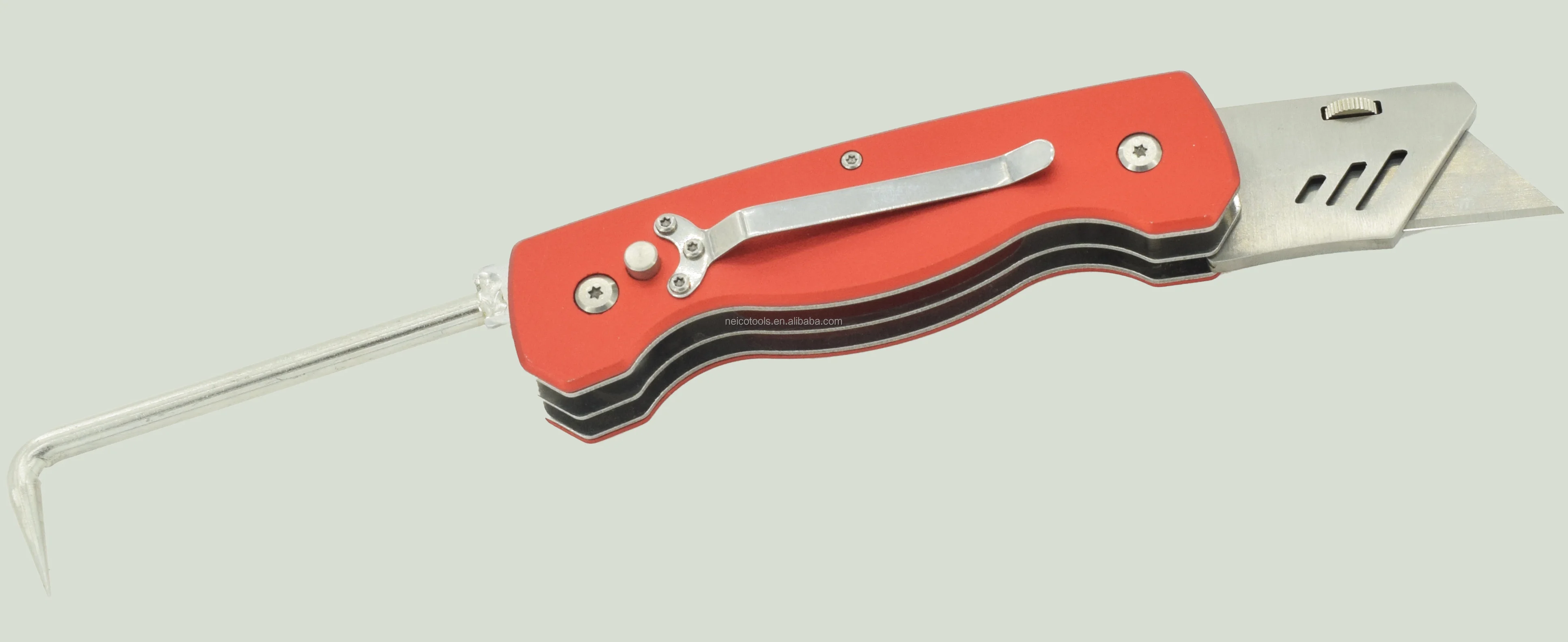 2 in 1 Seam Tester and Knife - Heavy Duty Folding Roofing Tool