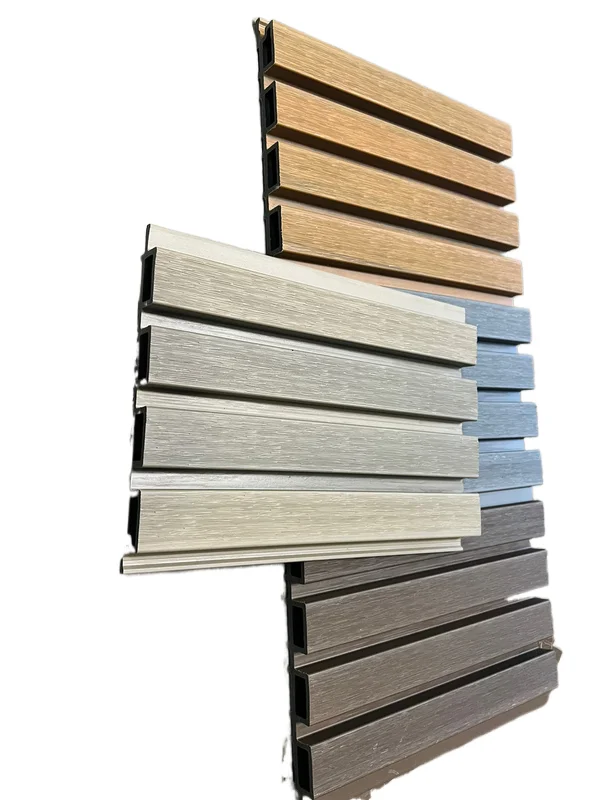 Outdoor Partition Wall Board Cladding Fluted Decorative Exterior Wpc ...