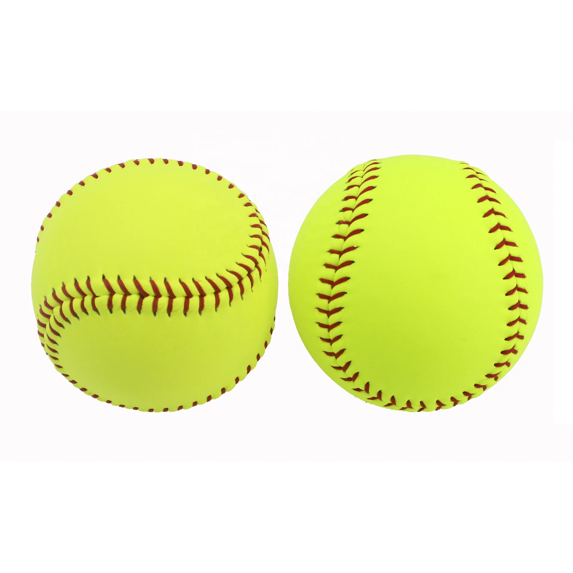 Official Size And Weight Training Softball Leather Cover .47 Cor,375 ...