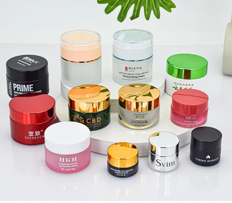 Luxury Skincare Body Packaging Empty Container 5g 10g 15g 30g White ...
