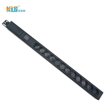 Pdu 12bit C13 Lockable Sockets 220v 16a Rack Mount 8way Pdu Iec C13 ...