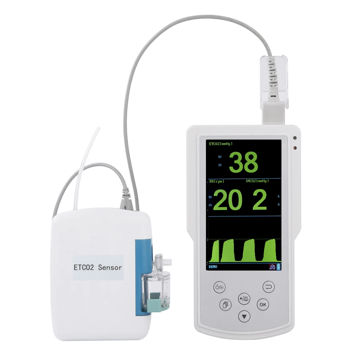 Best-quality End-Tidal ETCO2 Portable Capnograph Monitor