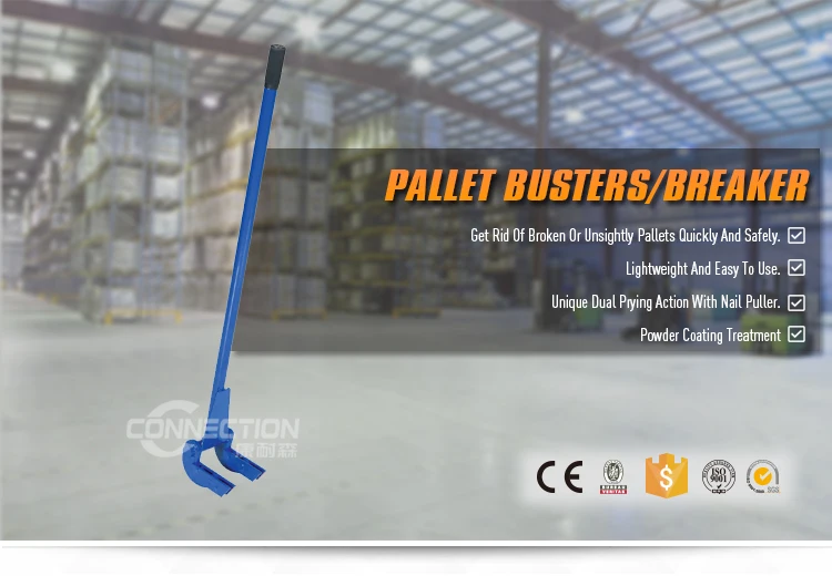Pallet Buster With Handle Wood Pallet Tool Breaker Pry Bar Puller ...