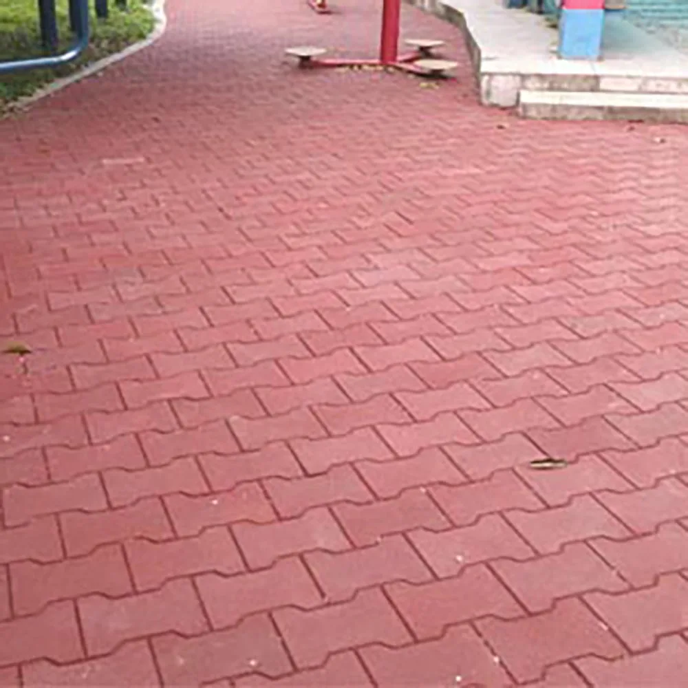 Non-Toxic EPDM SBR Garden Park Pathway Sports Gym Rubber Mats Floor ...